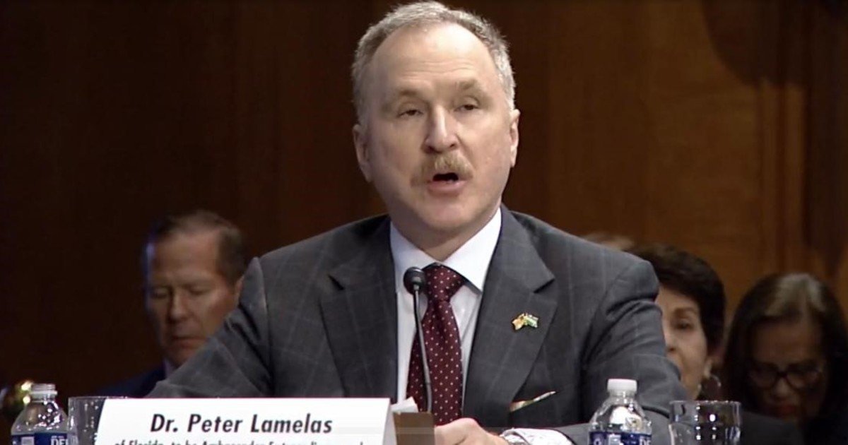 Peter Lamelas asume como nuevo embajador de Estados Unidos en Argentina